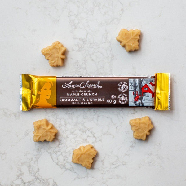 Laura Secord Milk Chocolate Maple Crunch Bar - iQ living