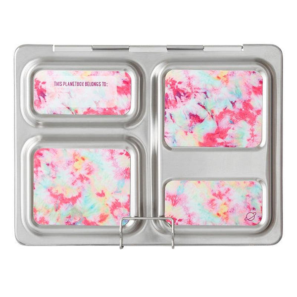 PlanetBox Launch Magnet Set of 4 Tie Dye - iQ living
