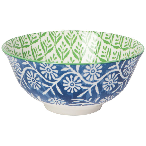 Now Designs 6" Cereal Bowl Green Leaf - iQ living